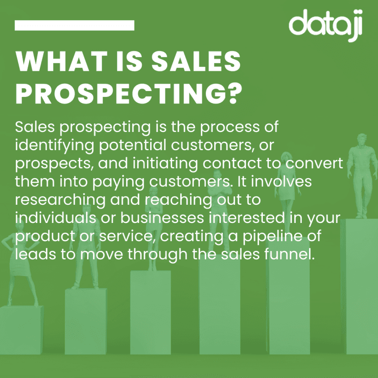 Mastering Sales Prospecting: Your Key to B2B Success - Dataji